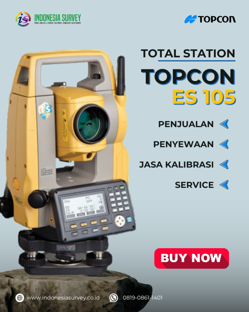 Jual Beli Total Station Topcon ES-105 - indonesiasurvey.co.id