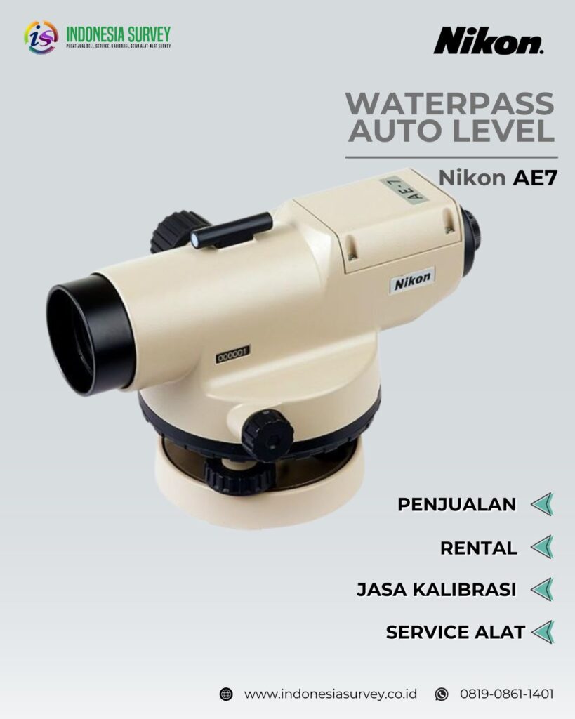 Jual Automatic level Nikon AE7 - indonesiasurvey.co.id